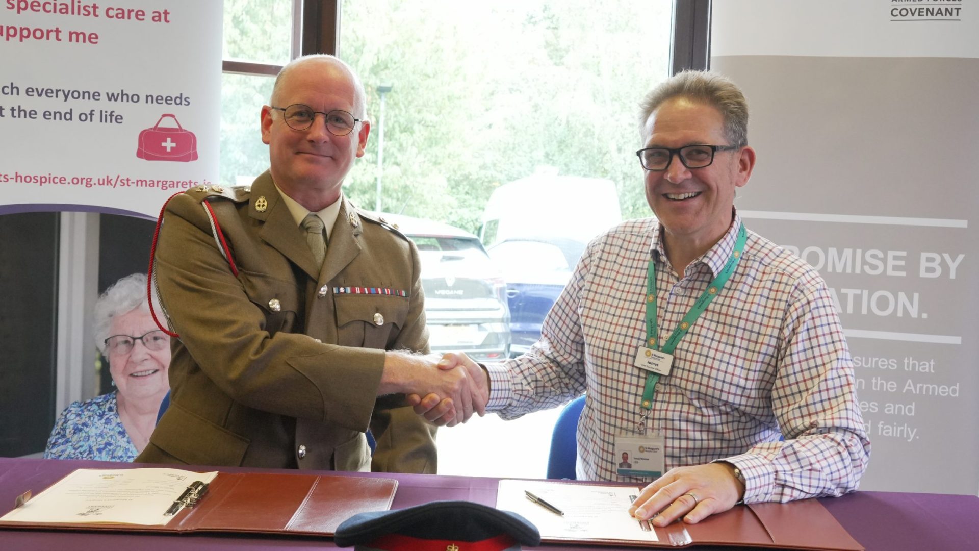 Armed Forces Covenant - St Margaret’s Hospice Care